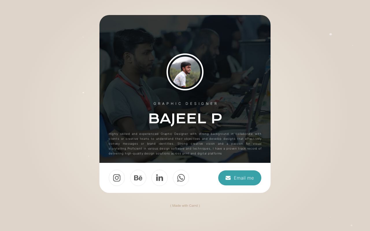 Get In Touch With Me